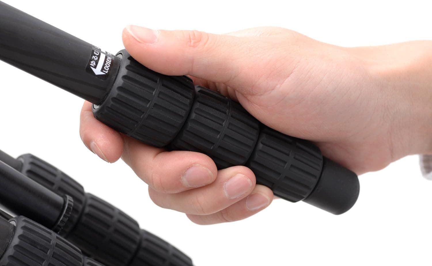 写真三脚 4段 小型 カーボンの画像2