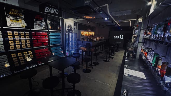 難波駅スグのバーカウンターありの広々スペースの写真1