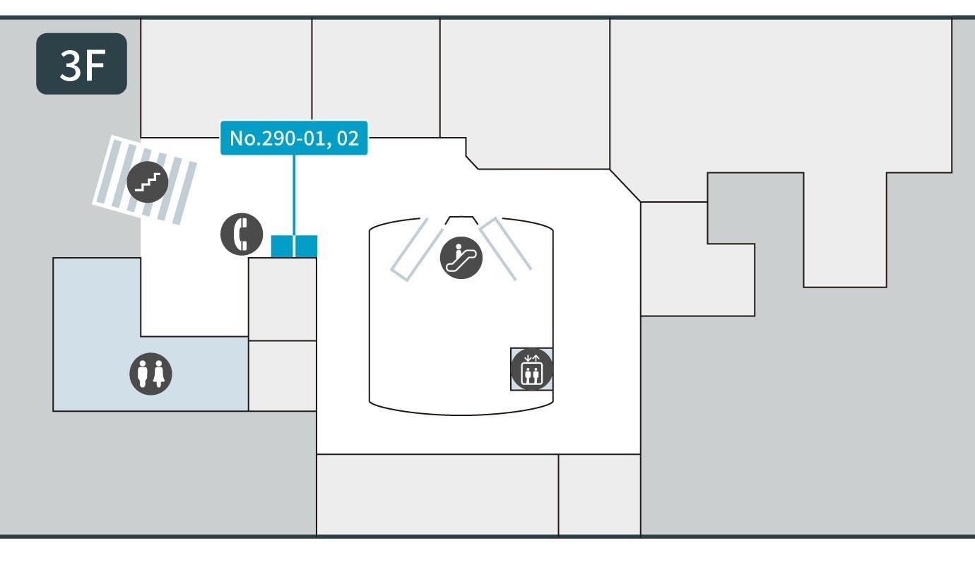 【テレキューブ】宮崎ブーゲンビリア空港の個室型ワークブース（290-01）です。視線と音を遮る、プライベートな集中環境。の写真3