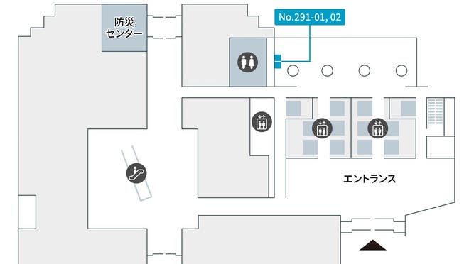 【テレキューブ】武蔵小杉タワープレイスの個室型ワークブース(291-02)です。視線と音を遮る、プライベートな集中環境。の写真3