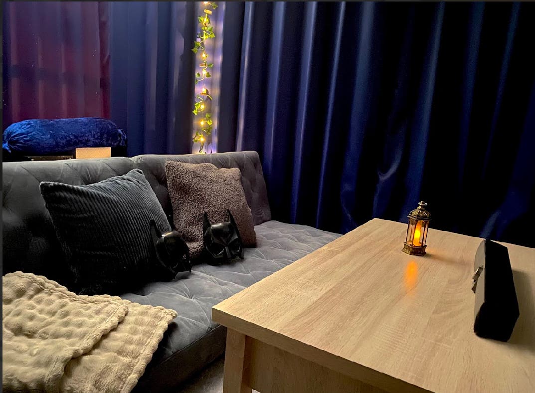 ぬくぬく🥰こたつ&クリスマス🎄ツリー装飾のお部屋でパーティー🎂✨🎞️まったりおうちデート😘✨コスプレ・推し活・動画配信の写真21