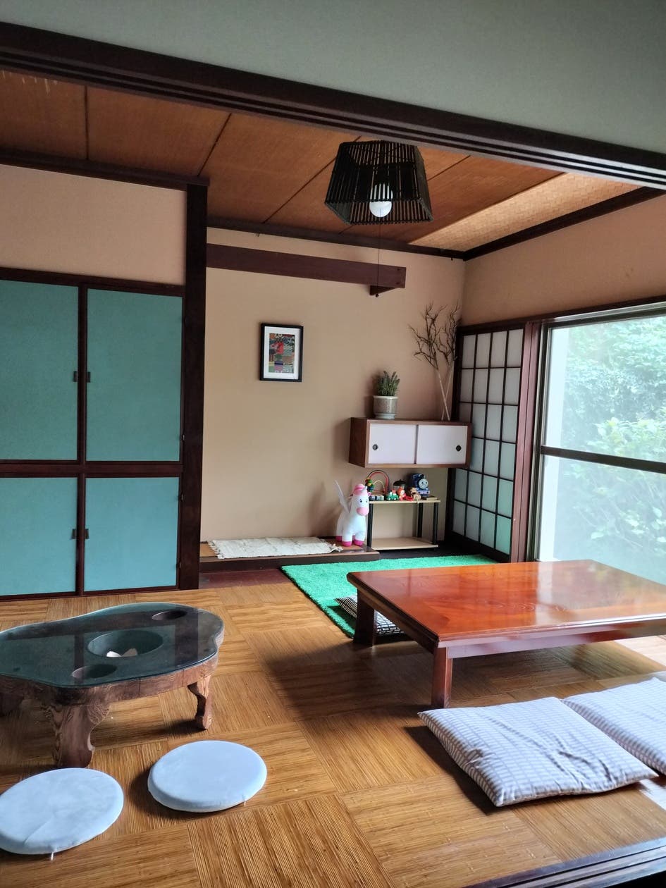 緑豊かな古民家カフェ京成八幡駅から徒歩5分の写真6