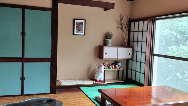 緑豊かな古民家カフェ京成八幡駅から徒歩5分の写真6