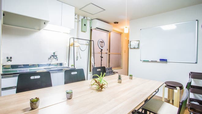 【蒲田駅2分!8名】綺麗な室内!WiFi・大型モニター・ホワイトボード全て無料!ふれあい貸し会議室 蒲田B-GreenAce1の写真5