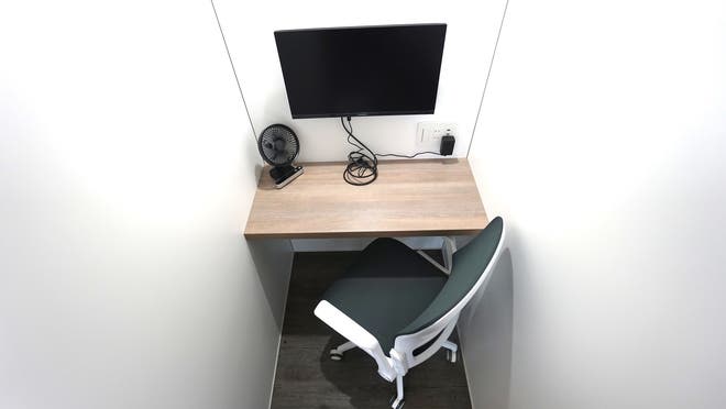 <PaO Work 札幌駅 野村不動産札幌ビルNo.1>札幌駅徒歩2分✨1人用個室🚪Wi-Fi📶モニター🖥️電源🔌の写真3