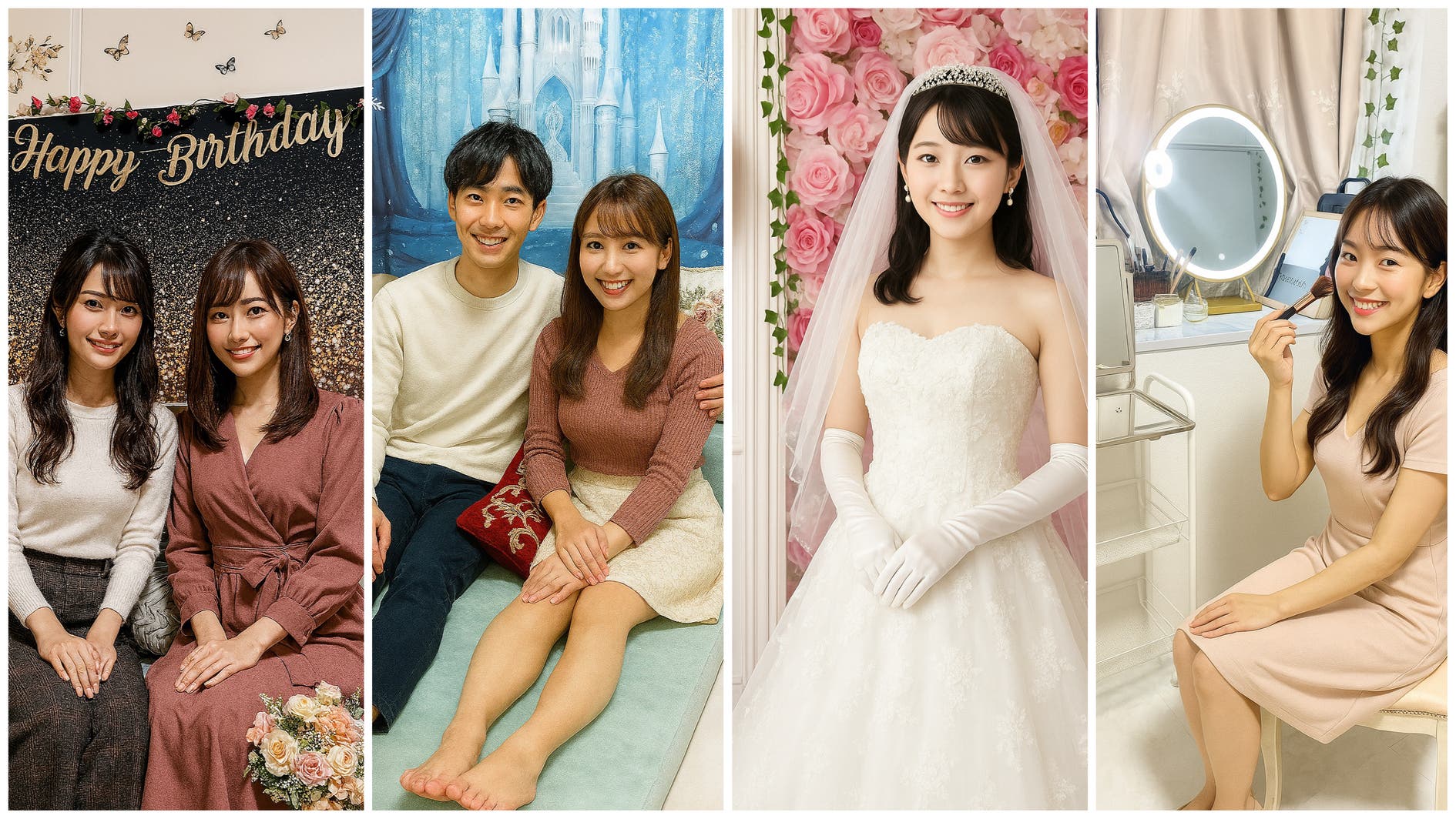 aster｜名駅４分24H可👗手ぶら🆗コスプレ💄メイクレッスン📷ポートレート個撮🪑アンティーク家具の写真3