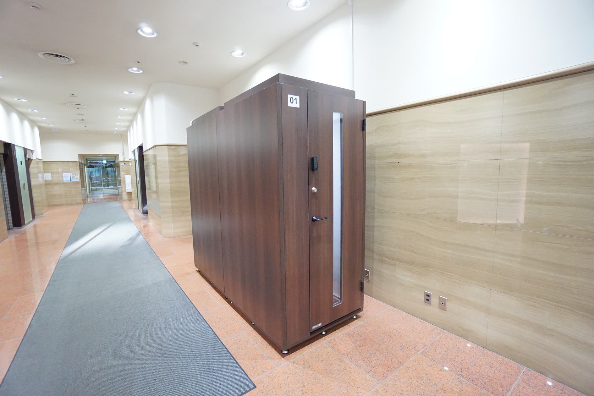 ＜PaO Work 大通駅　札幌ノースプラザNo.2＞チ・カ・ホ直結✨1人用個室🚪Wi-Fi📶モニター🖥️電源🔌の写真4