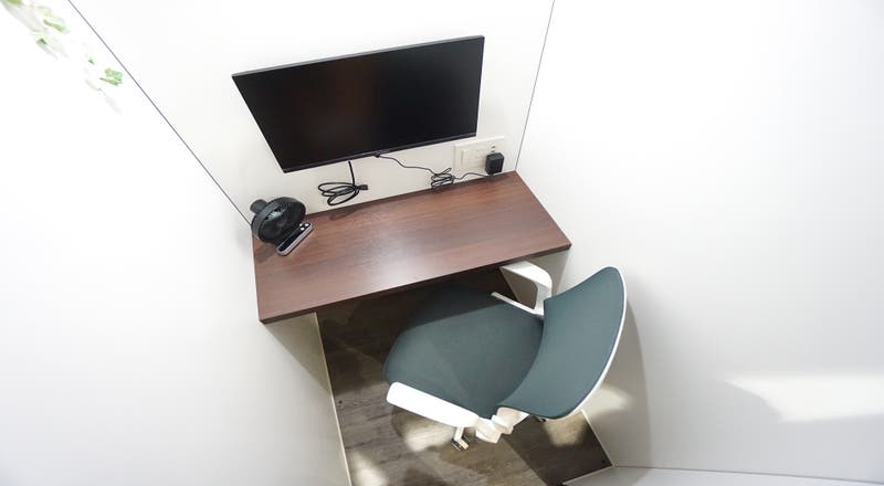 ＜PaO Work 大通駅　札幌ノースプラザNo.1＞チ・カ・ホ直結✨1人用個室🚪Wi-Fi📶モニター🖥️電源🔌