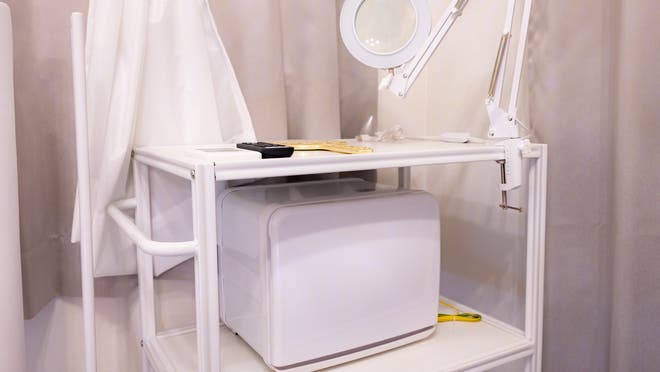 《OPENセール🎉》【四ツ橋徒歩2分】完全個室レンタルサロン✨電動昇降ベッド|エステ・整体・ネイル|備品充実|調光ライトの写真7