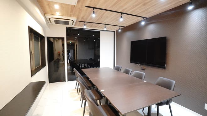 <TCL三越前A>新日本橋駅・三越前駅徒歩2分🚃光回線Wi-Fi📶大型テレビ📺キッチン🍳パーティー/会議/撮影の写真4