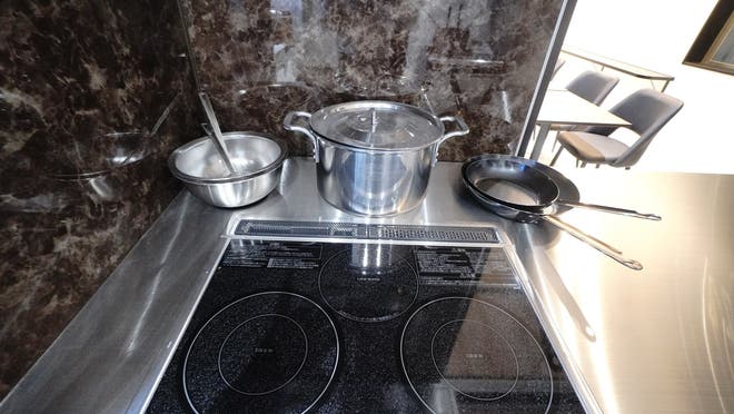 <TCL三越前A>新日本橋駅・三越前駅徒歩2分🚃光回線Wi-Fi📶大型テレビ📺キッチン🍳パーティー/会議/撮影の写真17