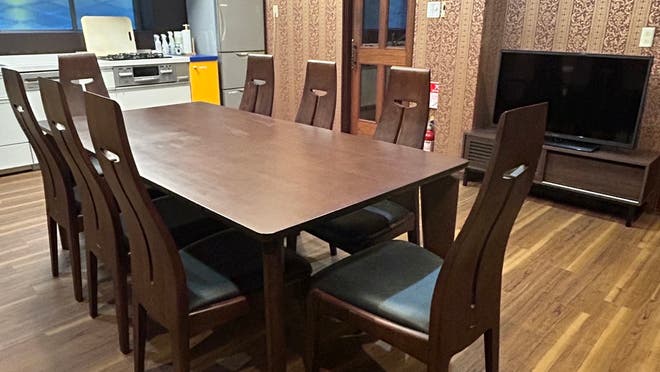 西宮市「集居夙川館」リビングとダイニング2部屋セットの写真2