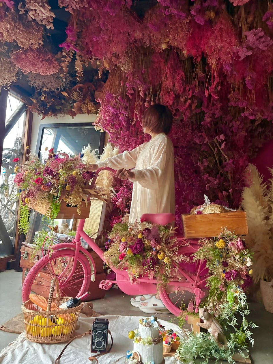 ペット撮影ＯＫ！ドライフラワーで装飾された異空間で撮影しませんか？の写真6