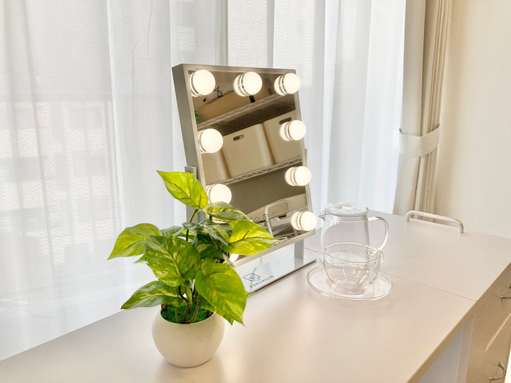 【年末年始20%OFF‼️ 12.29-1.4】西荻窪駅２分✨全備品無料✨上質空間✨白基調の明るい完全個室✨壁一面ミラー✨の写真13