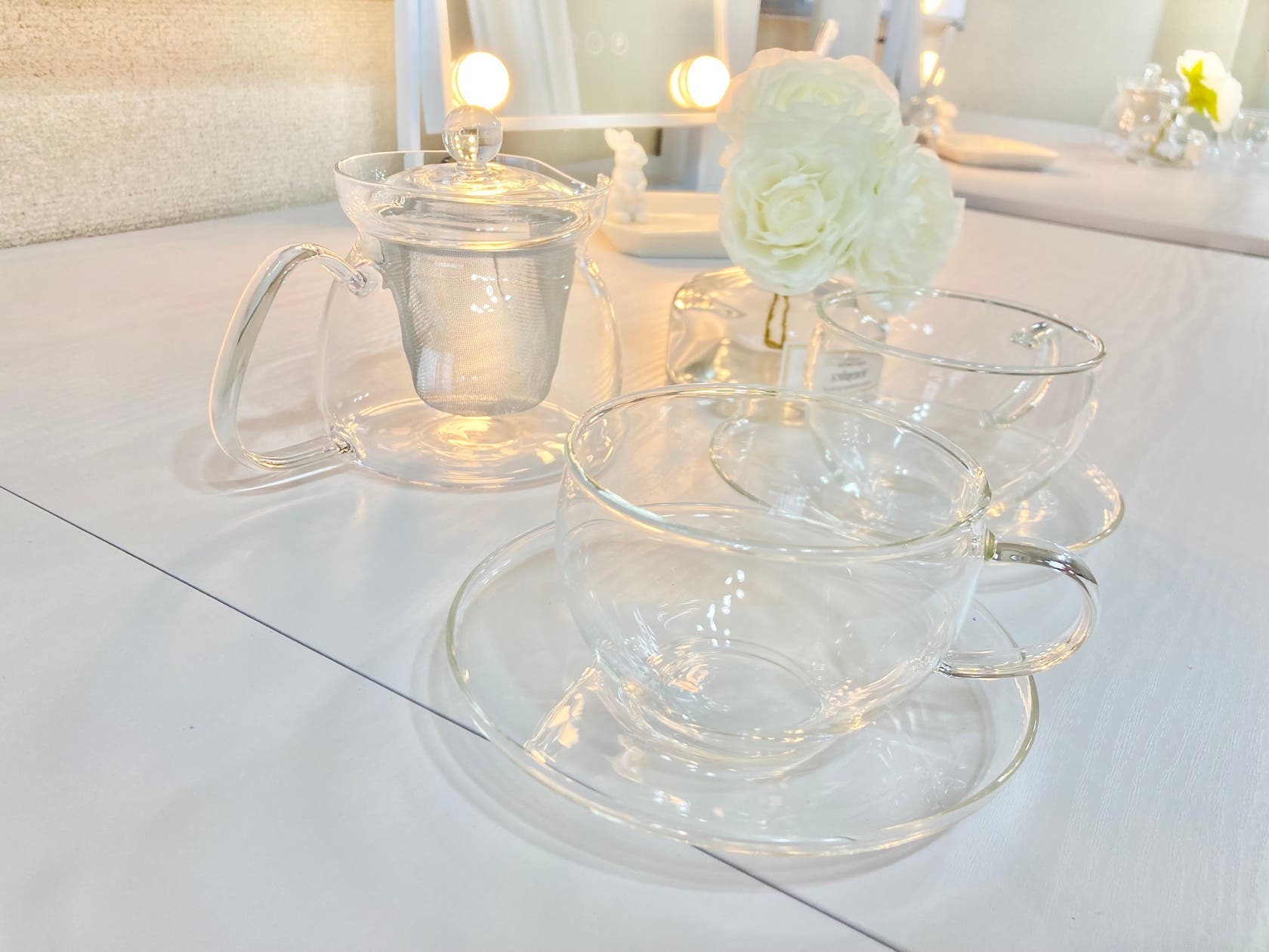 【年末年始20%OFF‼️ 12.29-1.4】西荻窪駅２分✨全備品無料✨上質空間✨白基調の明るい完全個室✨壁一面ミラー✨の写真18