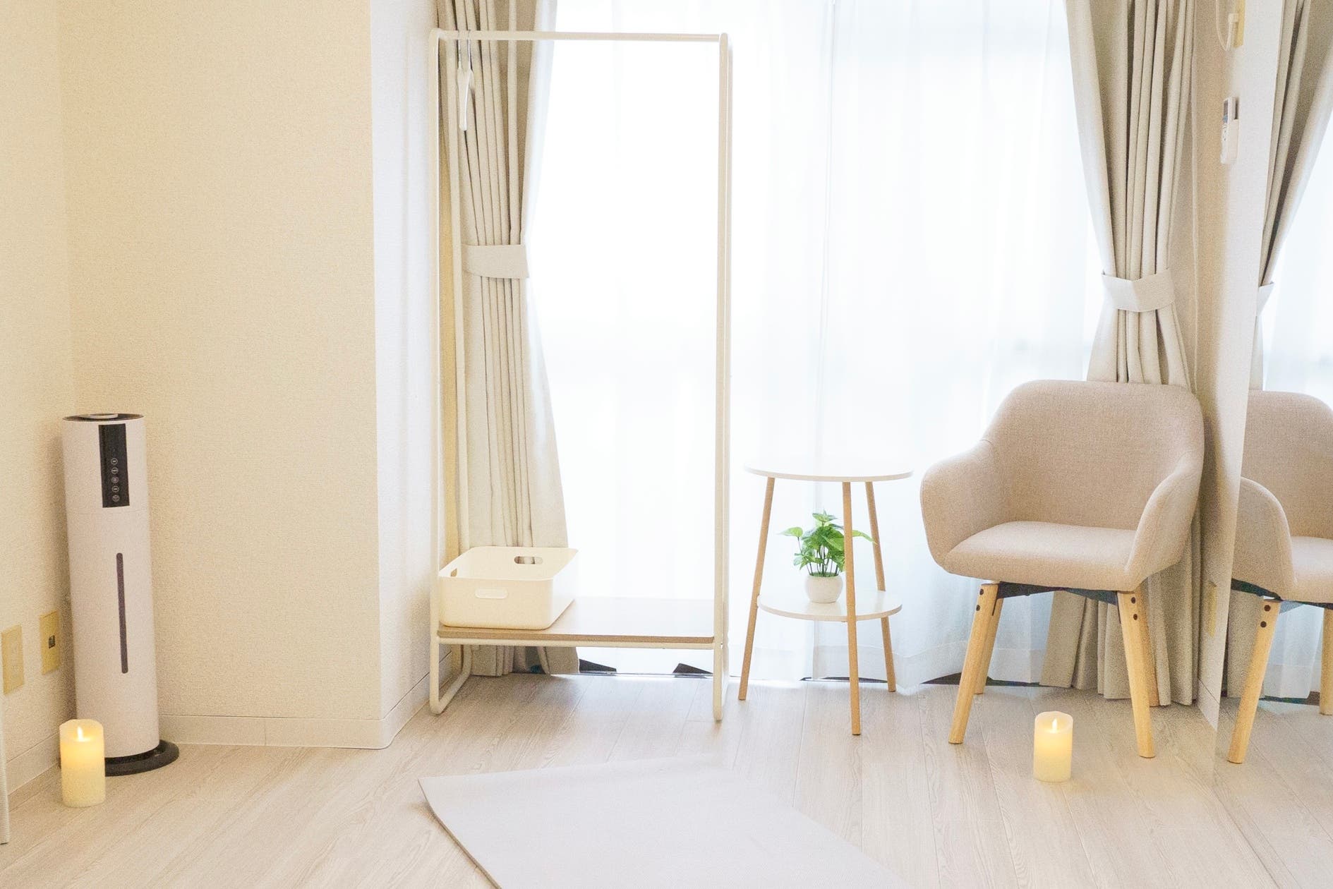 【年末年始20%OFF‼️ 12.29-1.4】西荻窪駅２分✨全備品無料✨上質空間✨白基調の明るい完全個室✨壁一面ミラー✨の写真10