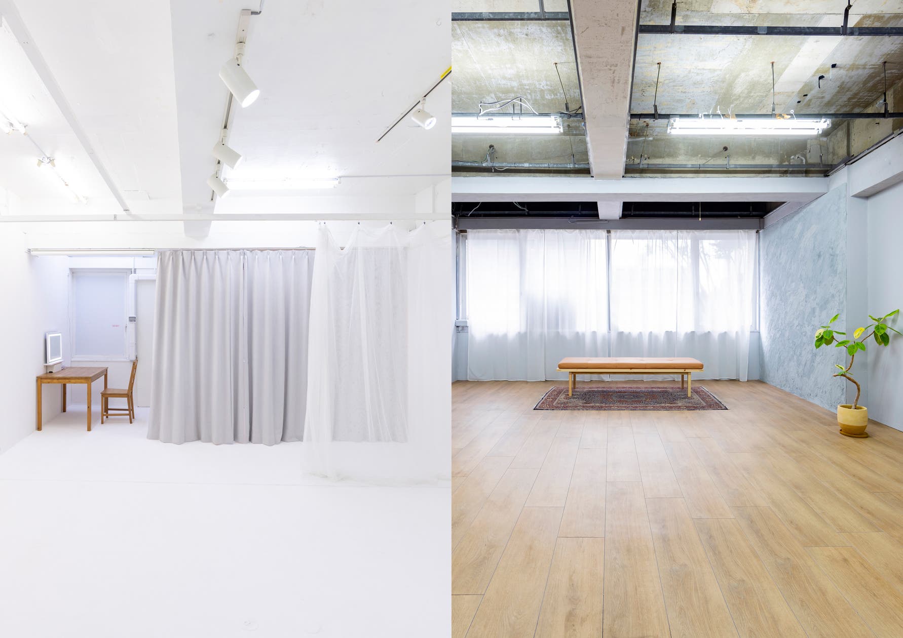 プロカメラマンが考えた”撮る人のための理想空間を”この二つのスペースでの写真1