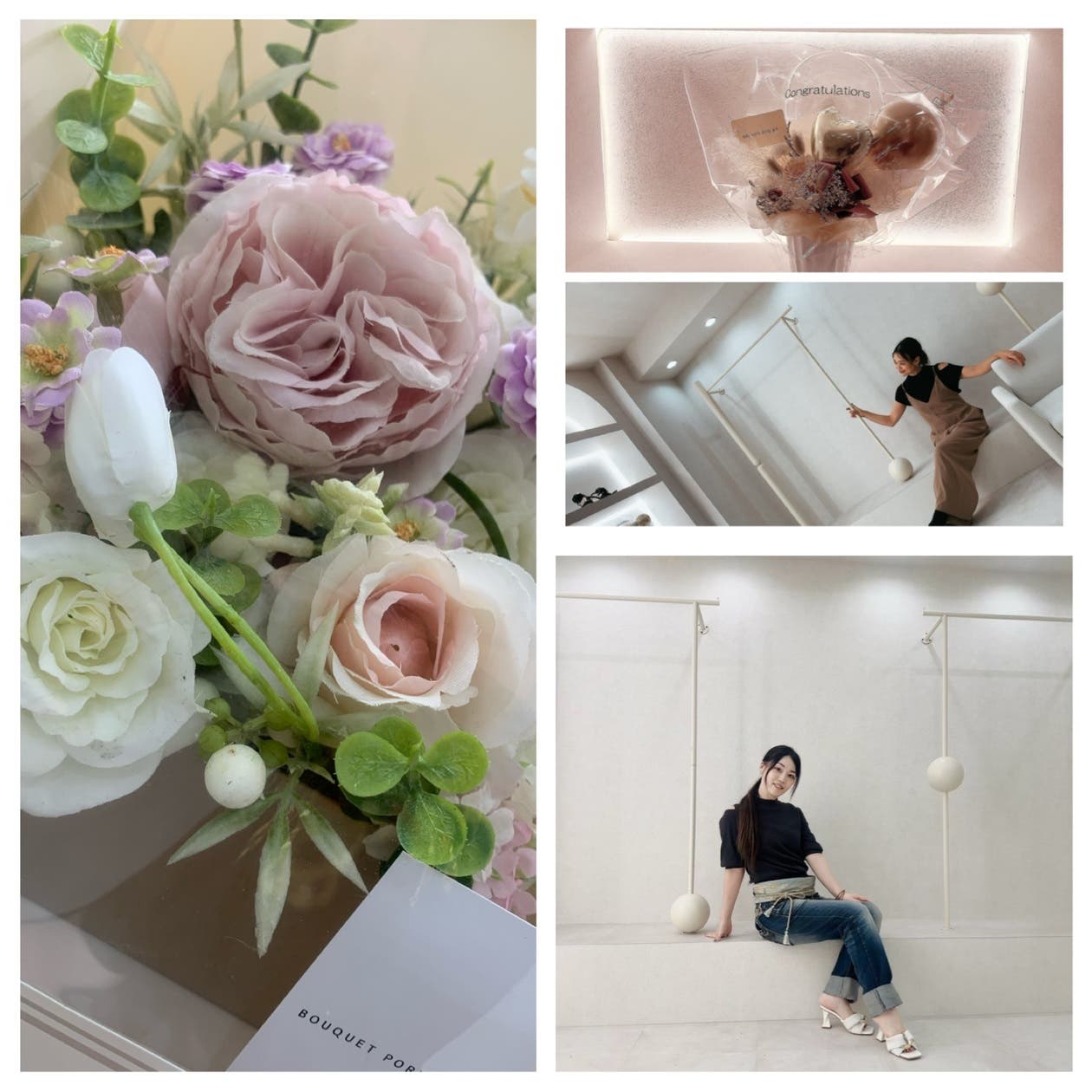 【高級ショップ空間】天井3ｍ｜自然光｜撮影機材無料｜ディスプレイ棚｜ハンガーラック｜フィッティング｜ダンスミラーの写真5