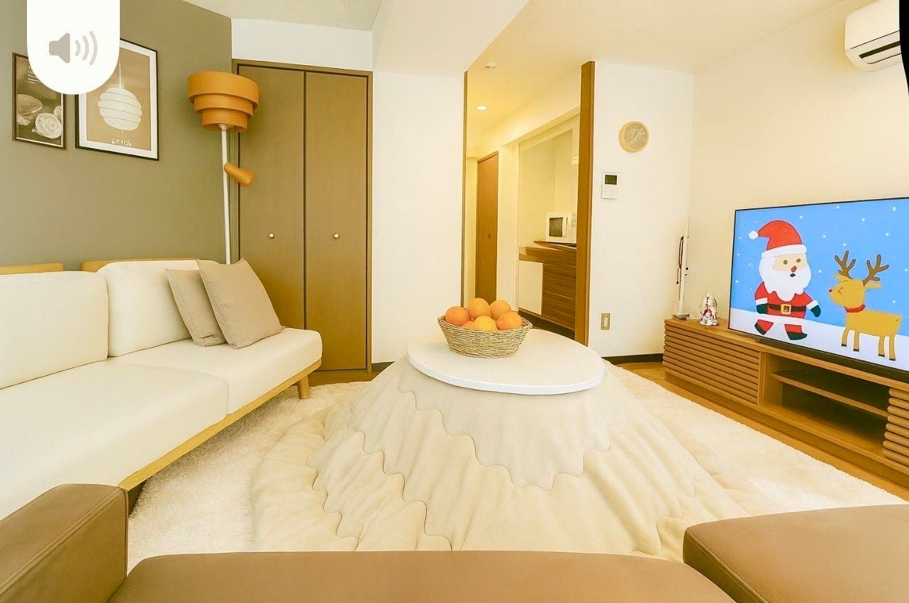 【冬限定】四条/烏丸駅3分🚃こたつで語ろう女子会ルーム🍊お買い物後にそのまま集合🎉ゲーム🎮映画📺️💕デートに最適✨️の写真5