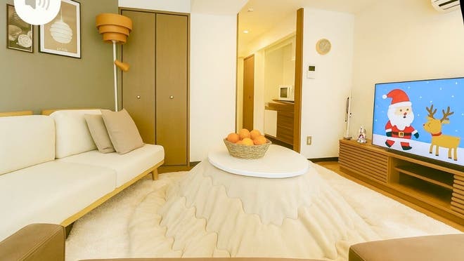 【冬限定】四条/烏丸駅3分🚃こたつで語ろう女子会ルーム🍊お買い物後にそのまま集合🎉ゲーム🎮映画📺️💕デートに最適✨️の写真5