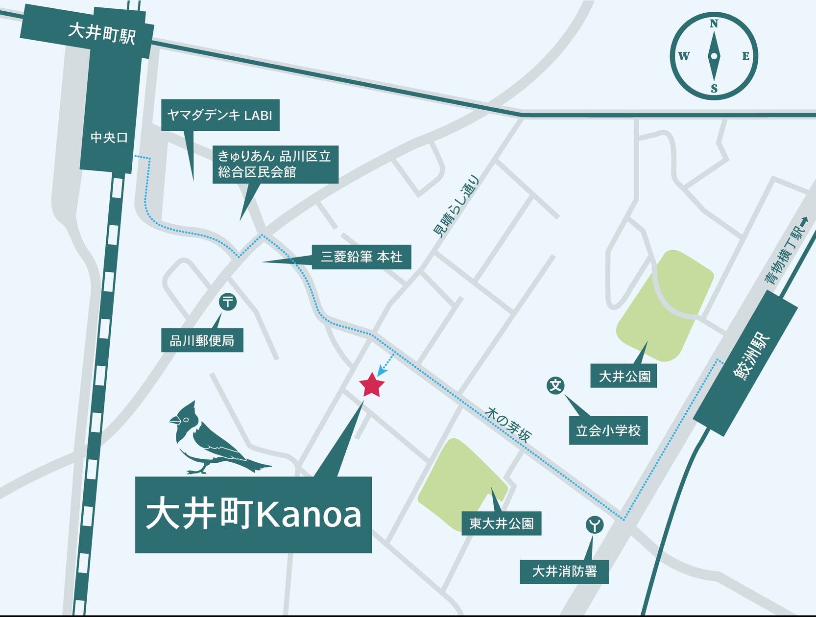 【大井町Kanoa・半個室】駅徒歩5分！Wi-Fi 7・フレッツ光クロス対応・コンセントあり・飲食OKの写真3