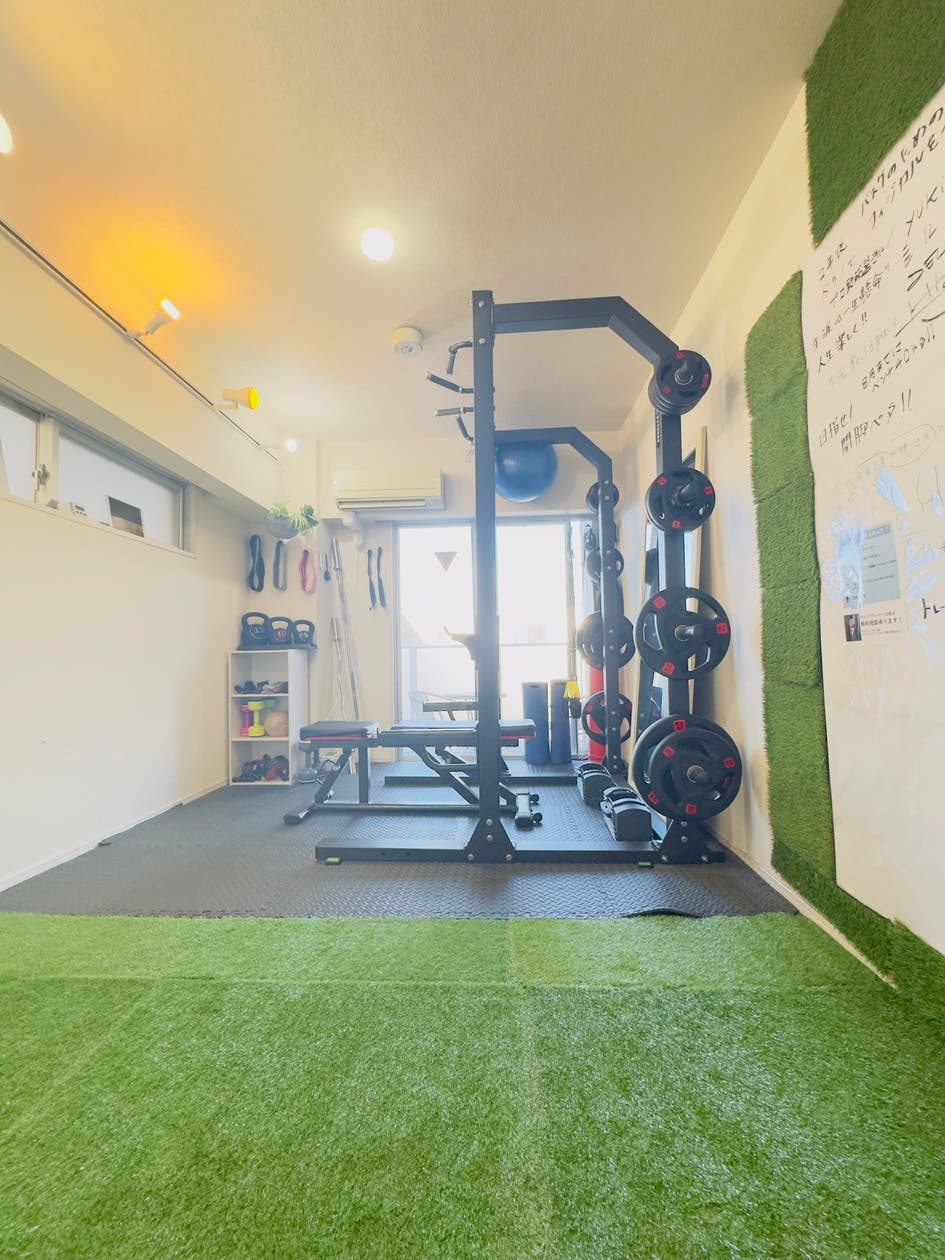 【完全貸切プライベートジム】神泉駅徒歩3分！初心者＆女性歓迎／本格トレ器具完備の写真4