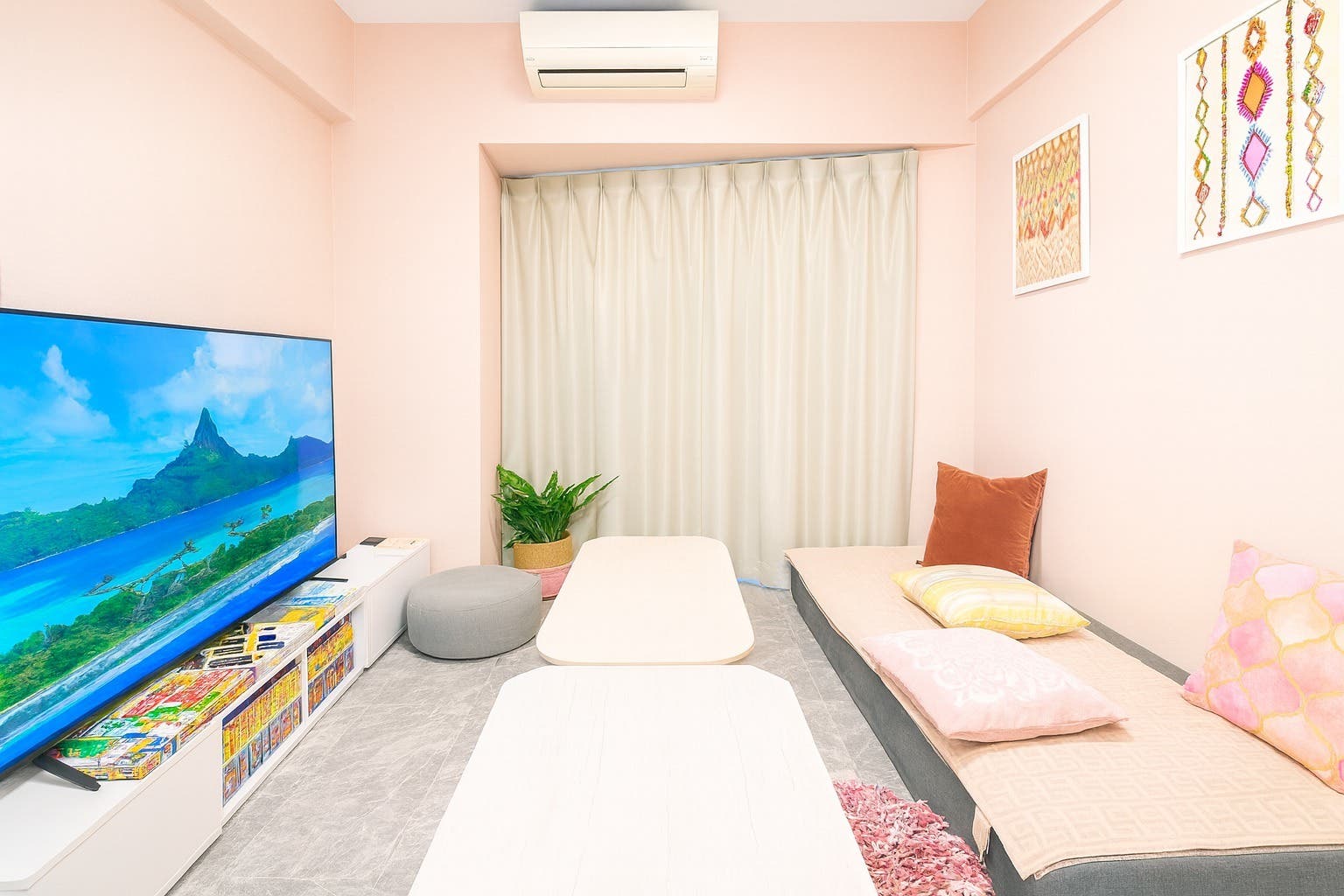 おうちデートや友達パーティに最適！可愛くて落ち着く癒し空間✨の写真2