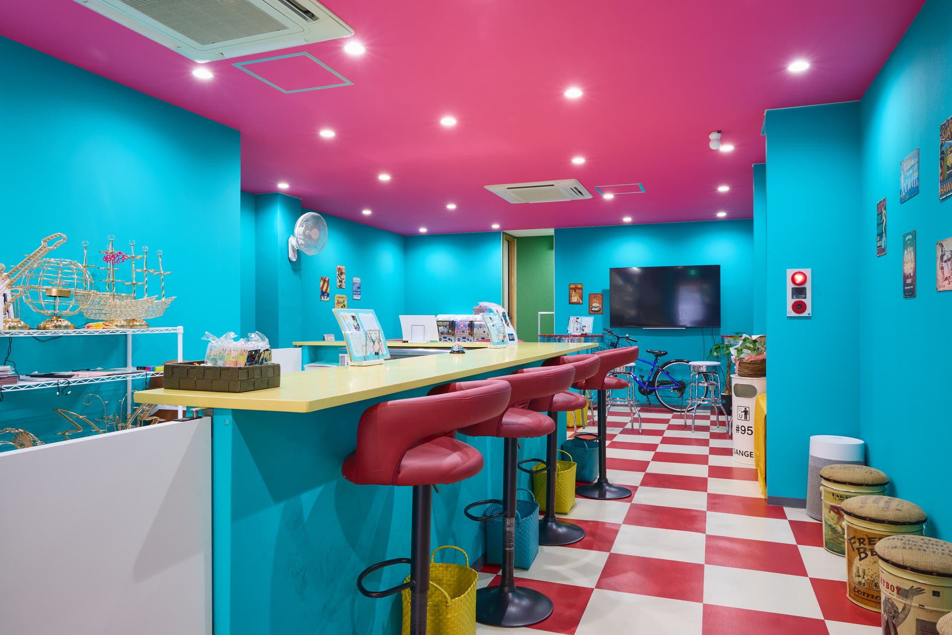 群馬では滅多にない！コスプレ撮影も可能なアメリカンダイナー風のスペースの写真1