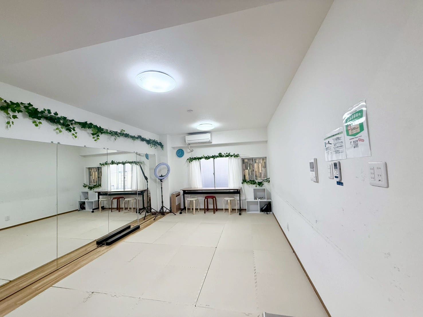 《梅田ダンススタジオ402》駅1分/飲食OK/設備無料/更衣室/光Wi-Fi/リングライトの写真4