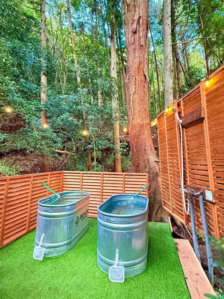 【食材付き日帰りBBQ＋サウナ】森の中の専用スペース、誰にも邪魔されない貸切空間、サウナも水風呂も入りたい放題♪の写真9