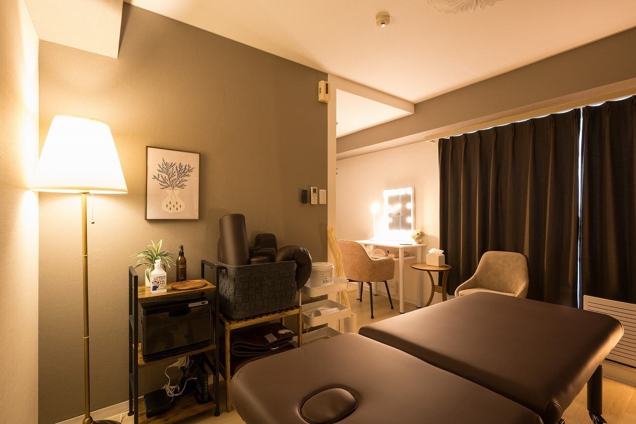 【渋谷駅徒歩3分】電動ベッド装備の完全個室プライベートサロンNEW OPEN！の写真12
