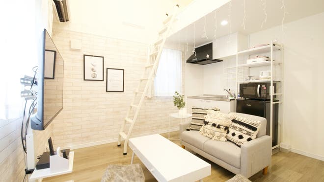 【ロフト・撮影機材・大人気TVゲーム・駐輪スペース】川崎駅6分ラゾーナ近く|まったりデート|女子会|誕生日会|推し会|秘密基地の写真1