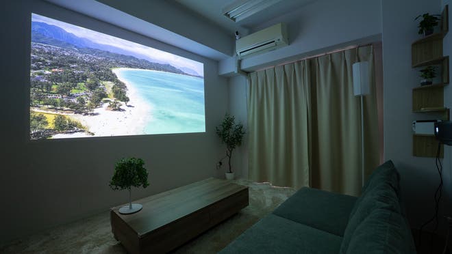 ✨長時間割&小人数割実施中✨プロジェクター映画鑑賞🎬広々ローソファ👑西口地下街出口から徒歩5分🎵の写真6