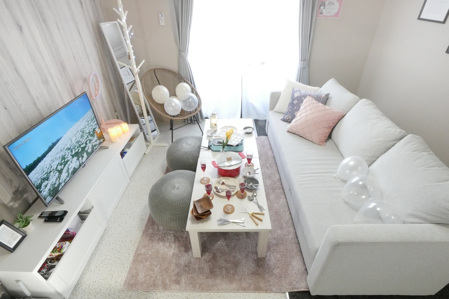 川崎駅３分🚶‍♀️ツリー設置🎄カップル｜女子会｜ママ会｜誕生日会｜推し会｜オフ会｜歓送迎会｜おしゃべり｜リモートワークの写真23