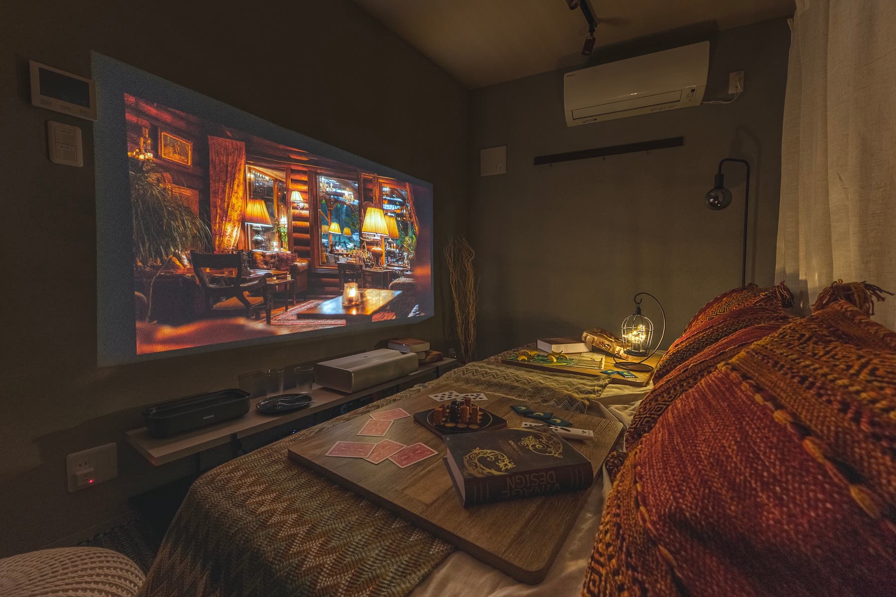 スペモ🥀クリスマス🎄学割🧑‍🎓デート❤プロジェクター🎥女子会💎映画鑑賞🎬️ゲーム🎮️800_Atelier北千住の写真1