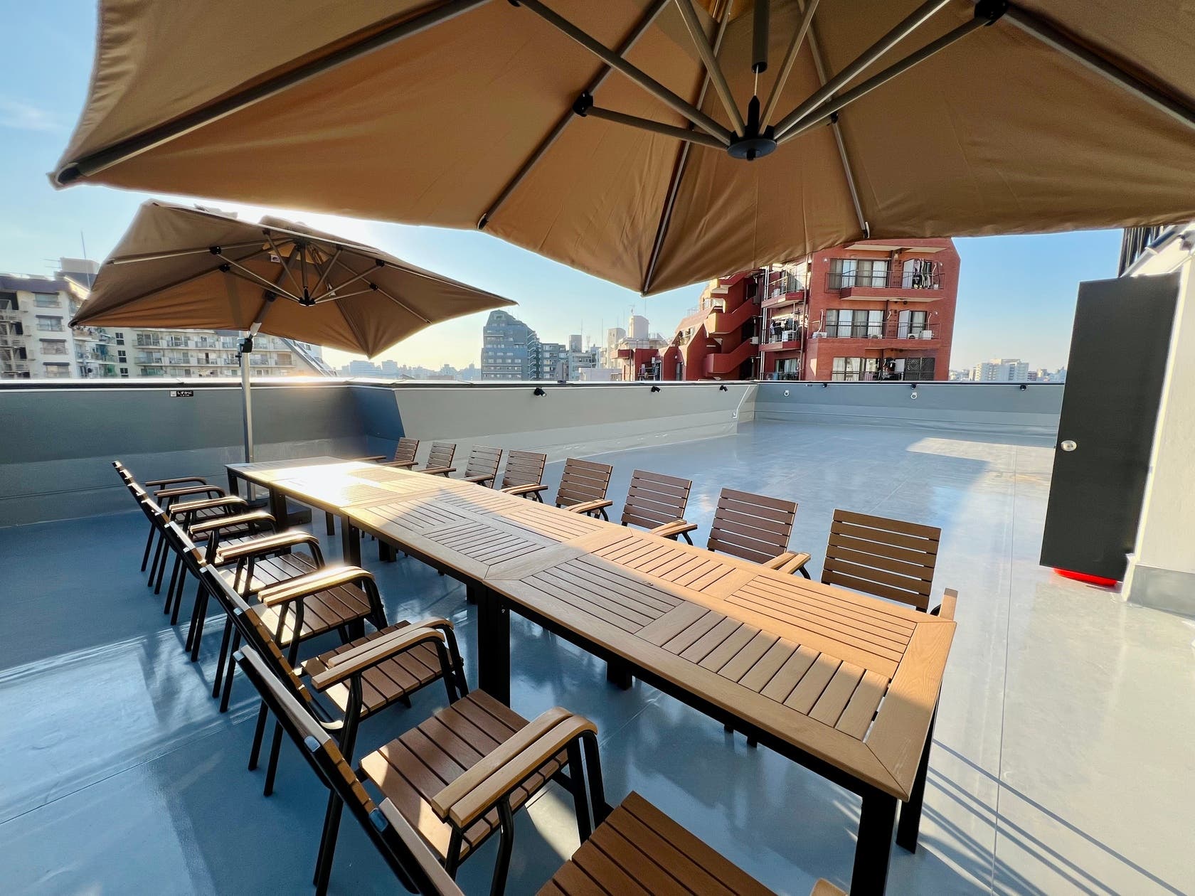 【今西ハイツ・撮影テラス・イベント】４階建ての屋上の写真4