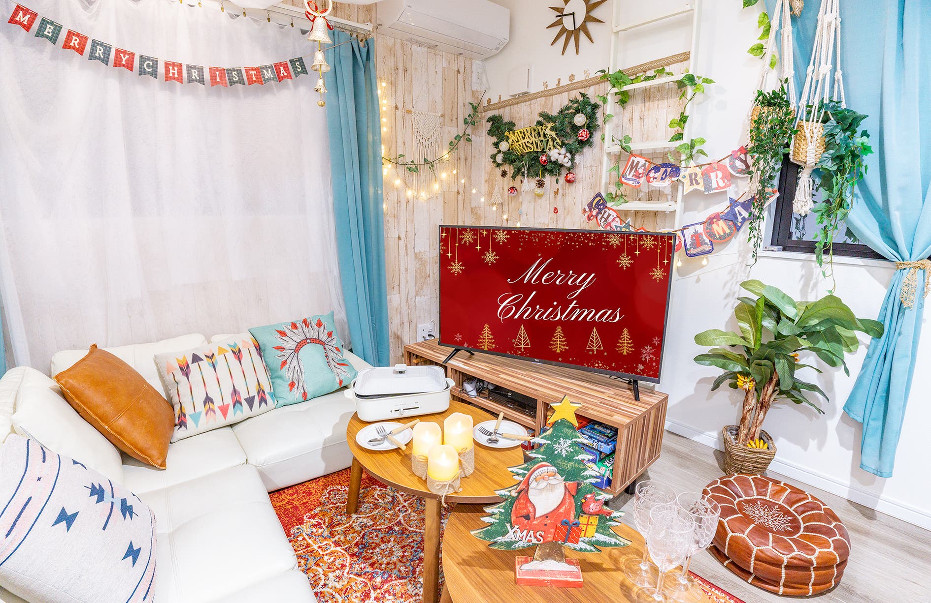 【今だけお得‼】ラゾーナ2分🚶‍♂️ツリー設置🎄新品ソファー✨ゆったりロフト🏠Netflix📺女子会｜デートの写真5