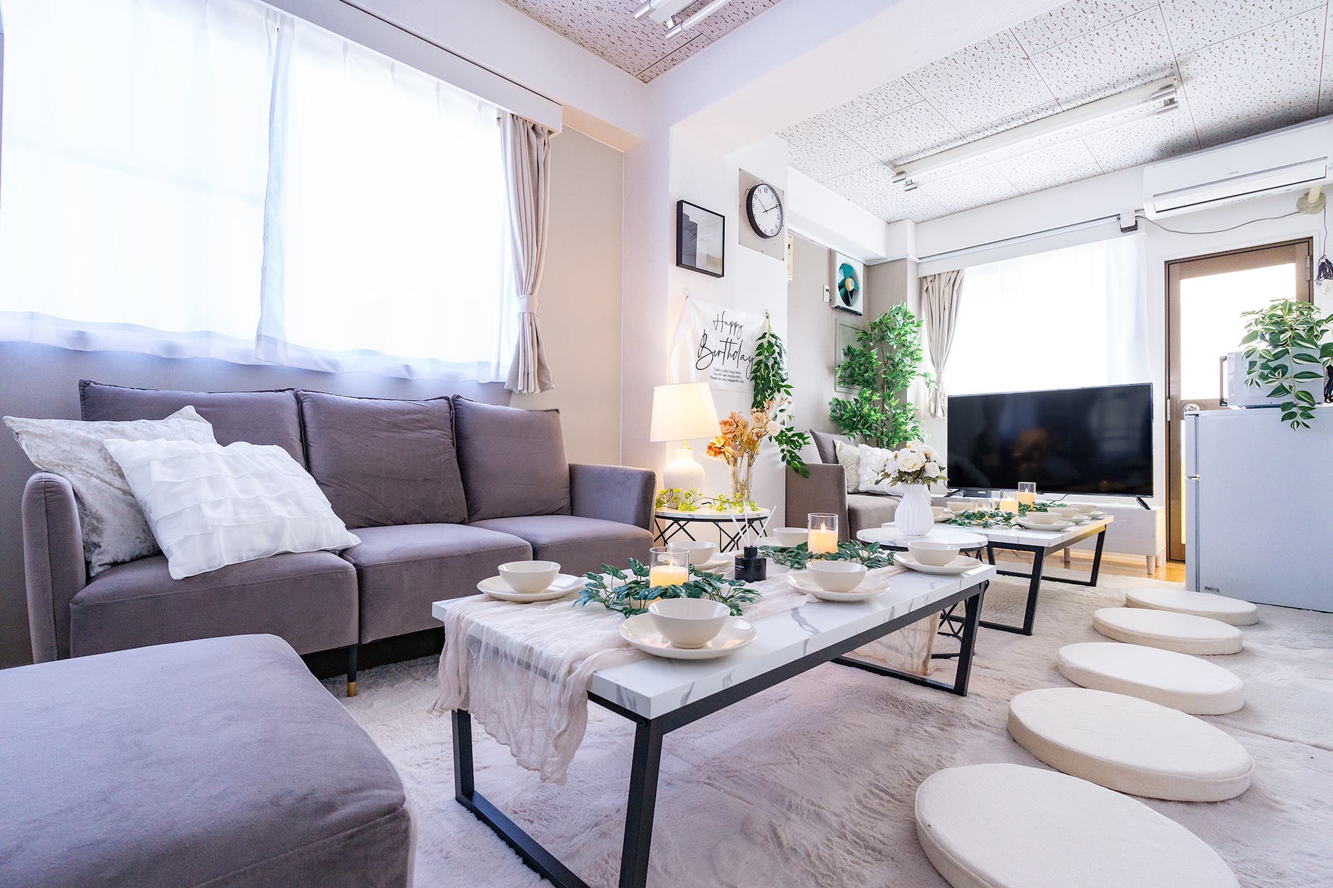 😳格安🌟新オーナー【八王子駅2分】Netflix＆U-NEXT見放題🎲推し活❤️女子会🍷タコパ🐙学割🧑‍🎓24Hの写真2