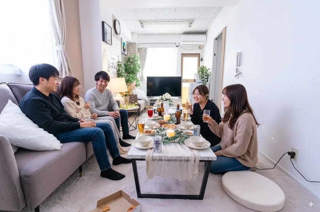 😳格安🌟新オーナー【八王子駅2分】Netflix＆U-NEXT見放題🎲推し活❤️女子会🍷タコパ🐙学割🧑‍🎓24Hの写真8