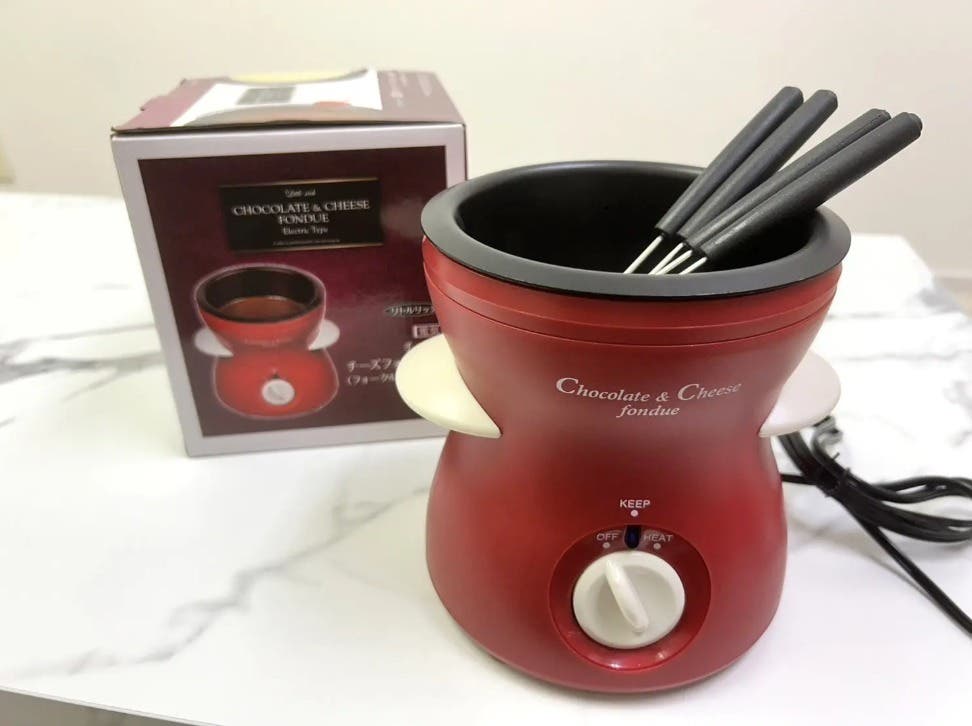チョコ＆チーズフォンデュ鍋の画像1