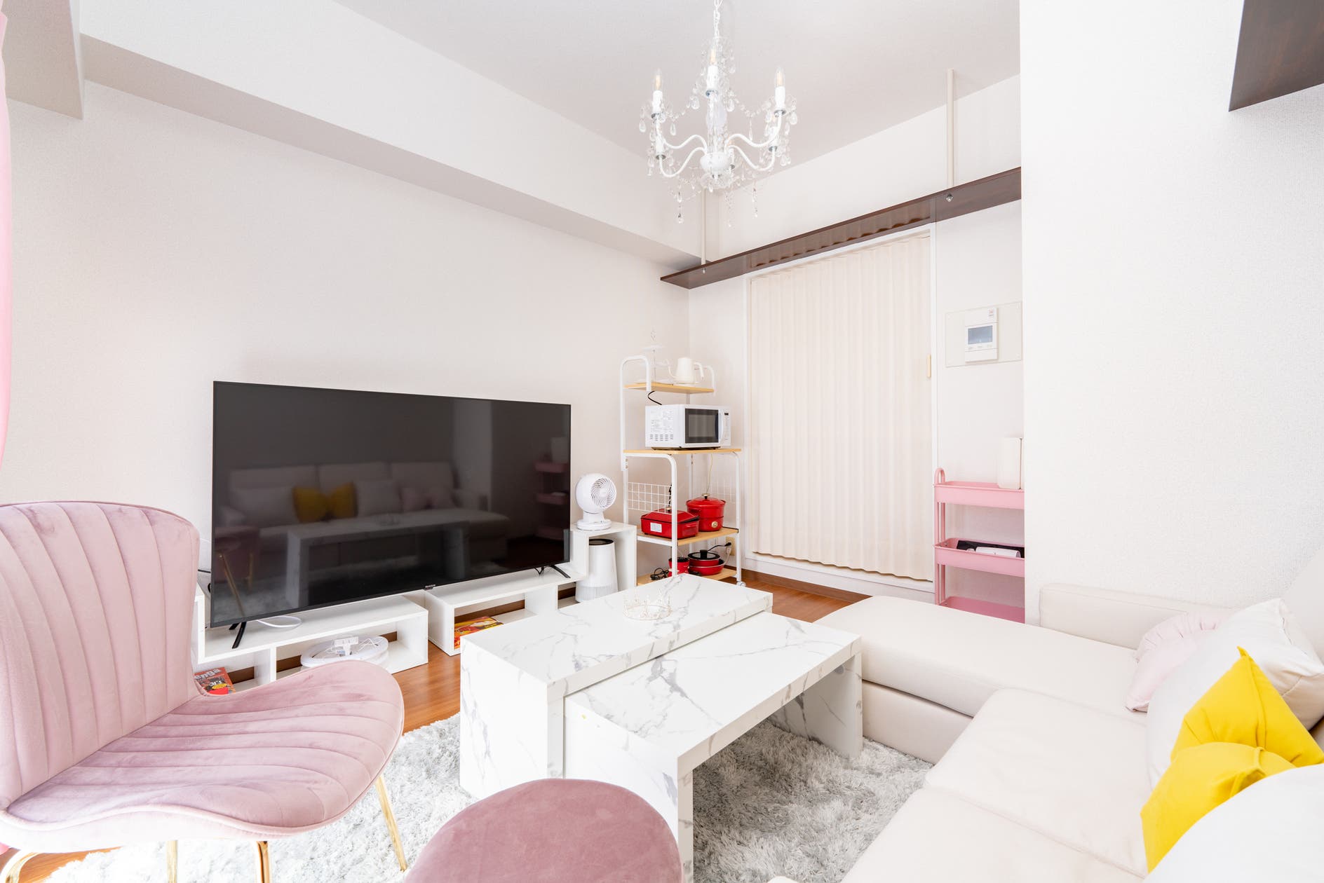 【名古屋駅5分】女子会💎ホームパーティー🍽飲食OK／夜間利用🌃！65インチTV完備の写真9