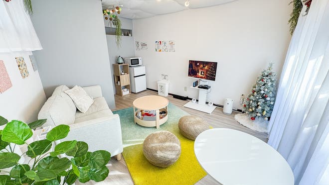 🎉NEW🎉小岩駅6分🥳ドンキ3分🐧大人気ゲーム機🎮北欧インテリア🌿女子会💗推し活🌟タコパ🥘撮影📷の写真1