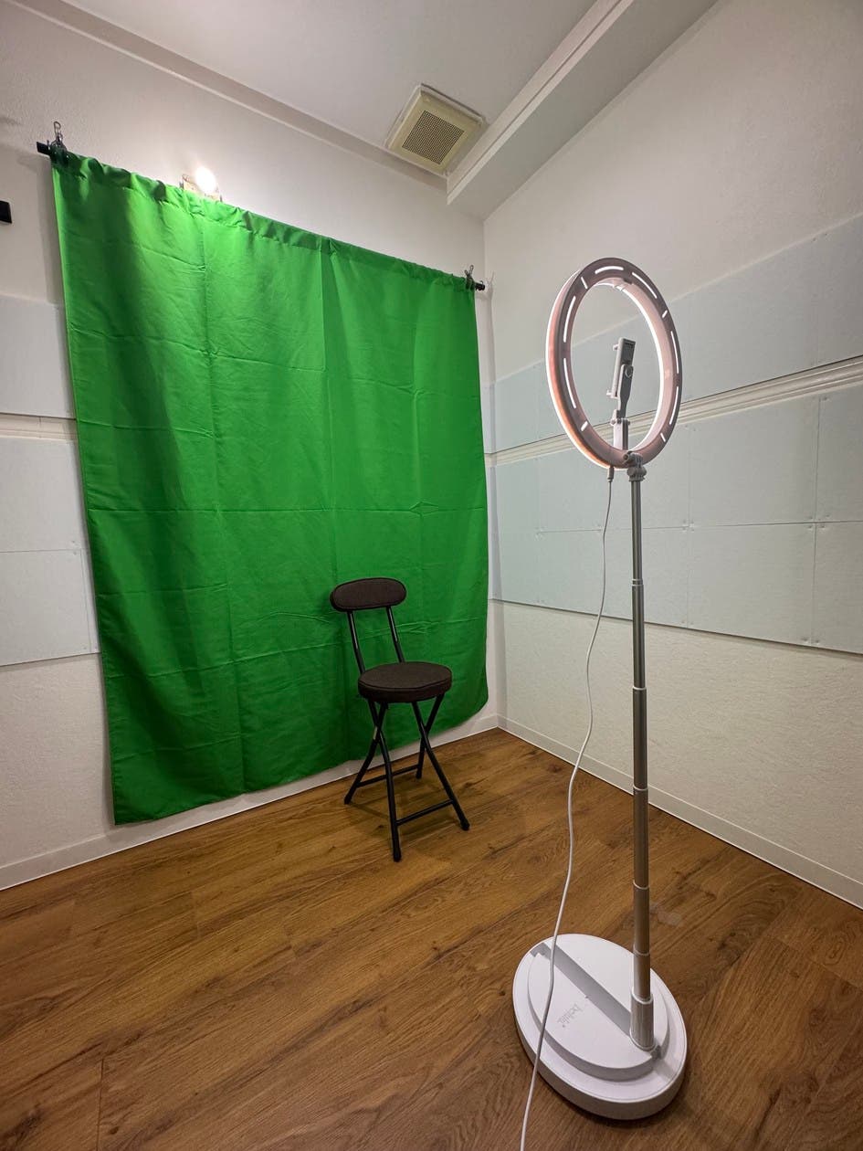 青葉台駅徒歩3分の音楽スタジオです。発声練習や動画配信にも対応しています。24時間利用できます。の写真5