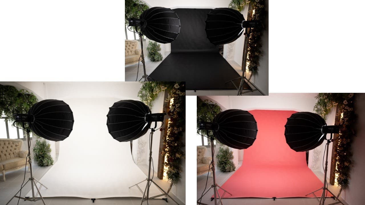 【OPEN記念割引価格】ウェディングドレス60着【無料で】着放題の花とクロスに囲まれたデザイナーズ撮影スタジオの写真17