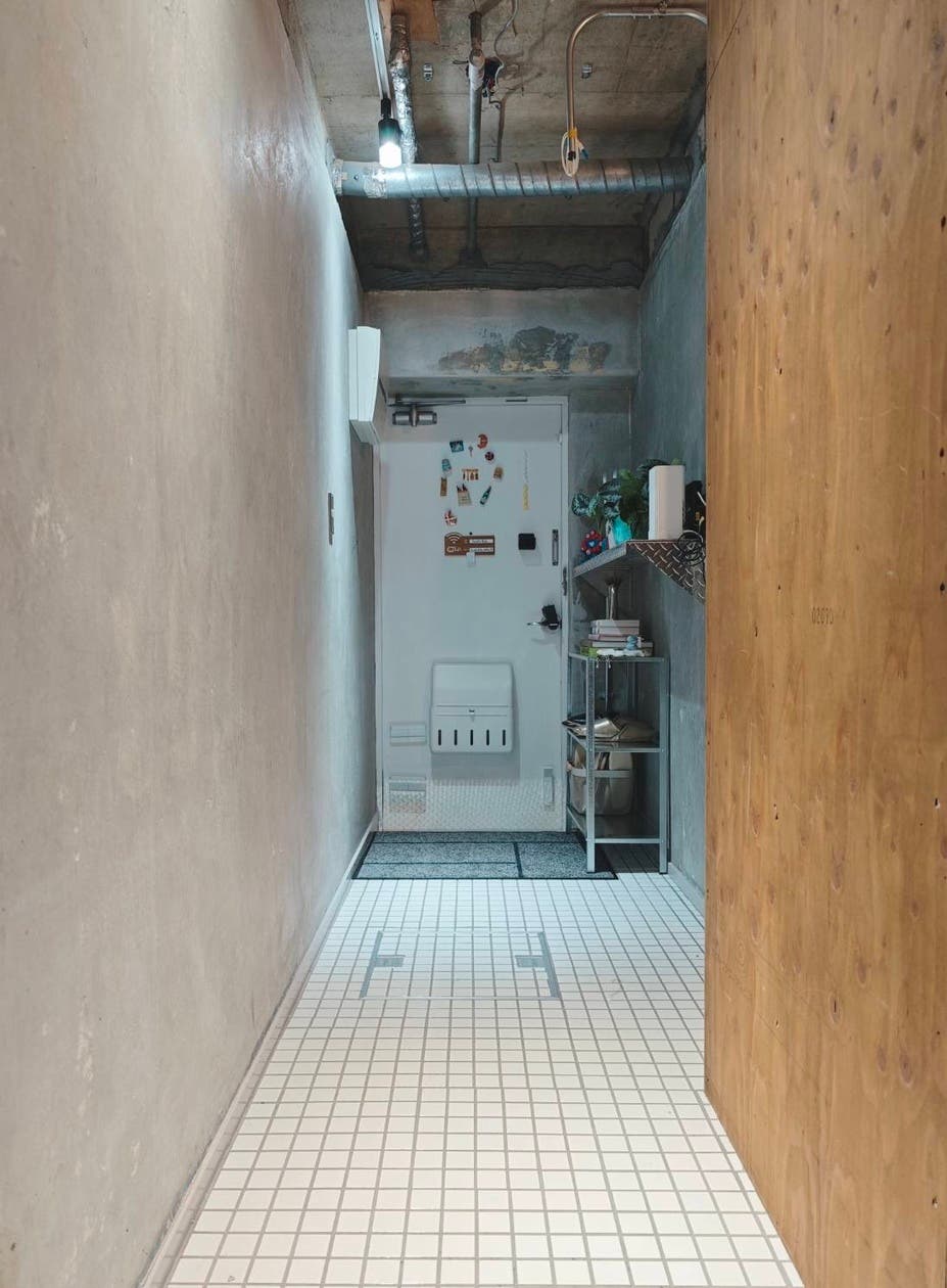 参宮橋・南新宿６分｜白壁木コンクリ二面｜撮影・ワークショップ・展示の写真15