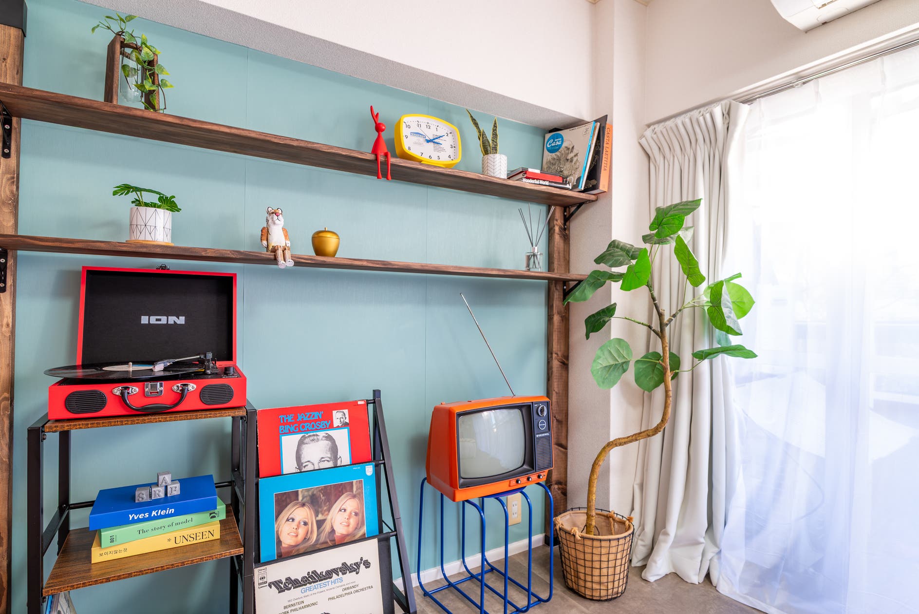 🆕OPEN 20%OFF📣新大久保駅4分｜レトロでポップなデザインハウス｜自然光×リビングダイニング｜ポートレートの写真7