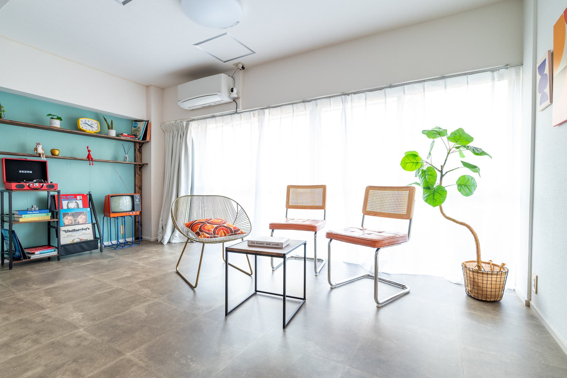 🆕OPEN 20%OFF📣新大久保駅4分｜レトロでポップなデザインハウス｜自然光×リビングダイニング｜ポートレートの写真10