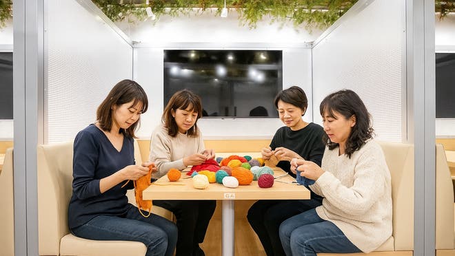 🌟勉強会に最適🌟【新橋駅徒歩2分|定員6名半個室|6G】テスト勉強/無料Wi-Fi/電源/55inモニターの写真19