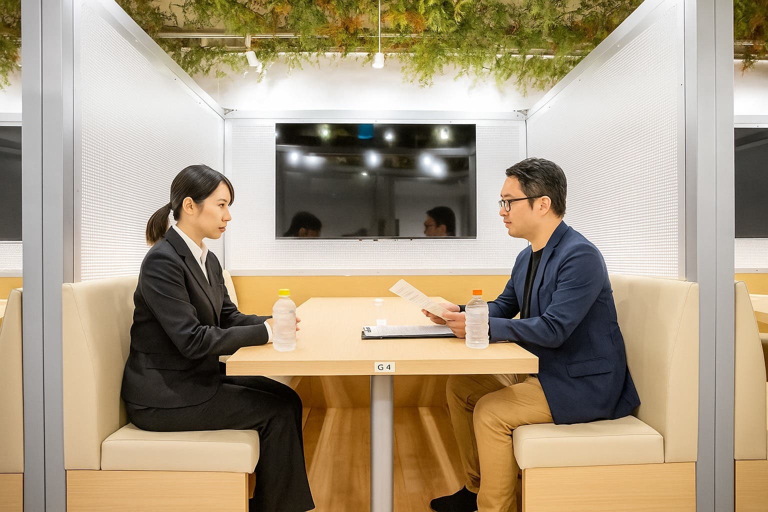 🌟勉強会に最適🌟【新宿駅西口徒歩4分｜定員6名半個室｜17G】テスト勉強/無料Wi-Fi/電源/55inモニターの写真22