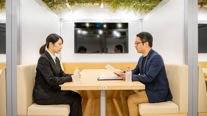 🌟勉強会に最適🌟【新宿駅西口徒歩4分|定員6名半個室|17G】テスト勉強/無料Wi-Fi/電源/55inモニターの写真22